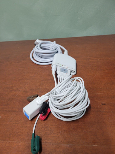 Drager 3368391 Patient Lead Module W/ 3368433 Preamp & Mp03414 5 Lead ...