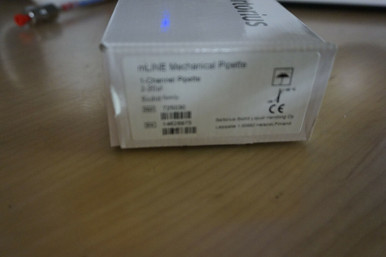 Sartorius Mline Biohit Pipet Pipette Pipettor 2-20 Ul Single Channel M ...
