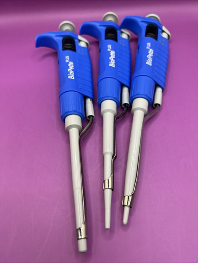Set Of 3 Labnet Biopette Plus Pipette Autoclaveable Pipettor 10, 20 ...