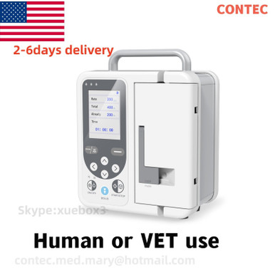 Sp750 Portable Volumetric Infusion Pump Iv Fluid Flow Control Kvo Rate ...