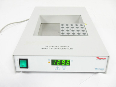 Thermo Scientific 2003 Multi-Blok Dry Bath 130 Oc W/ 1.5 Ml S 20 Well ...