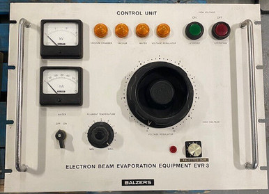 Balzers Evr3 Electron Beam Evaporation Control Unit - Industrial Lynx