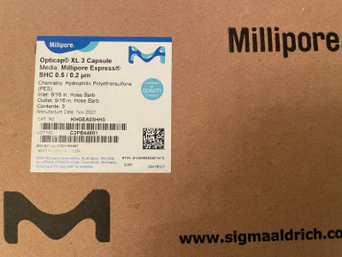 Millipore Opticap Khgea03Hh3 Xl150 Capsule Filter Express Shc 0.2Um Xl ...
