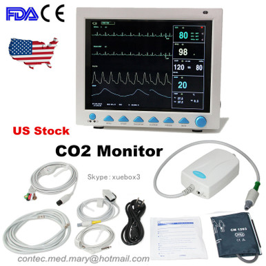 Vital Signs Patient Monitor Co2 Monitoring 6 Parameters With Etco2 ...