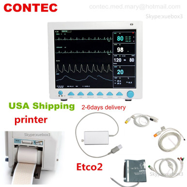 Vital Signs Patient Monitor Multi Parameter Cms8000 With Co2 ...