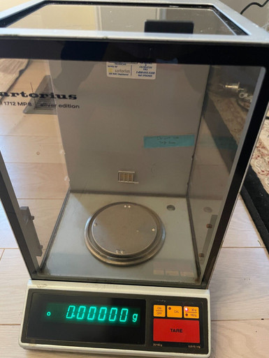 Sartorius 1712 Mp8 Digital Lab Scale Balance Analytical 0.01Mg 30G/160G ...