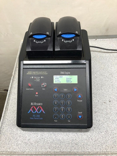 Mj Research Ptc-200 Thermal Cycler Dna Engine W/ Dual Alpha Block ...