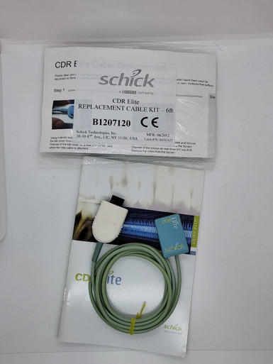Schick/Sirona Cdr Elite Digital X-Ray Size 1 Sensor With Spare Cable ...