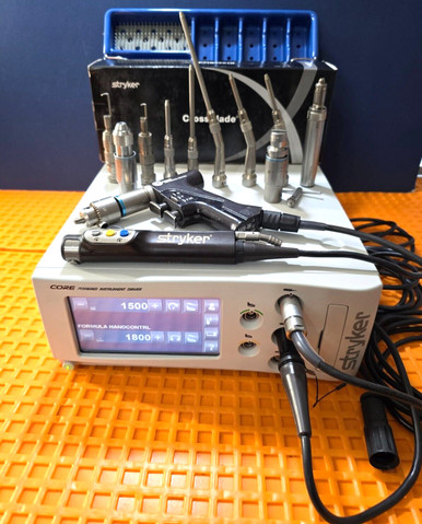Stryker Formula Core Handpiece, Core Powered Driver With Attachments ...
