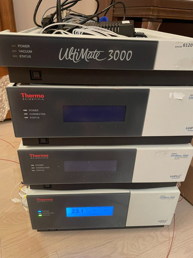 Thermo Dionex Ultimate 3000 Uhplc Dgp-3600Sd Pump Vwd-3100 Detector Tcc ...