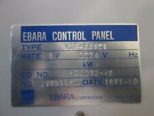 Ebara Control Panel With Connector Vif-Aa1C1 - Industrial Lynx