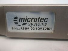 Microtec Systems Rs80F Og Microdrive Rs Transducerized Screw Tightening ...