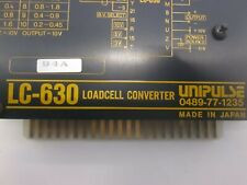 Unipulse Loadcell Converter Lc-630 - Industrial Lynx