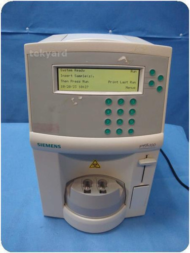 Siemens Pfa-100 System Platelet Function Analyzer - Industrial Lynx
