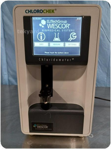 Wescor Chlorochek Chloridometer 3400 Sweat Chloride Analyzer ...