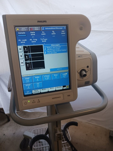 Philips Resperonics V60 Avaps, C-Flex, Ramp, Roling Cart - Industrial Lynx