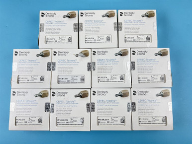Lot Of 10 Dentsply Sirona Tessera Dental Cad/Cam Milling Blocks ...