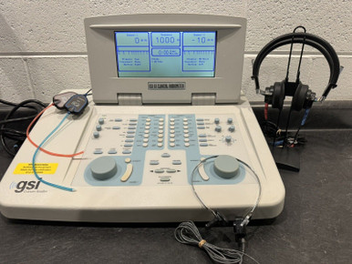 Gsi 61 Clinical Audiometer (Headphones & Inserts) Complete, Calibration ...