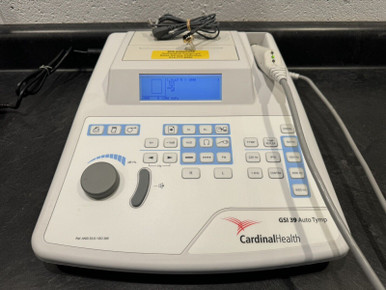 Gsi 39 Tympanometer (Ipsi & Contra) With Calibration Certificate ...