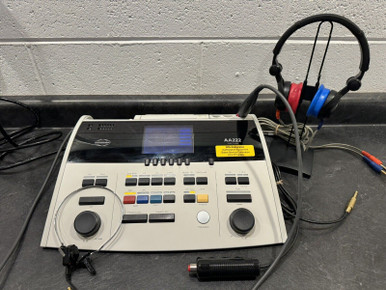 Interacoustics Aa222 Clinical Audiometer/Tympanomer Combo W Calibration ...
