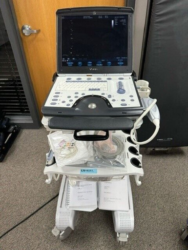 Ge Vivid I Ultrasound System With 3 Probes - Industrial Lynx