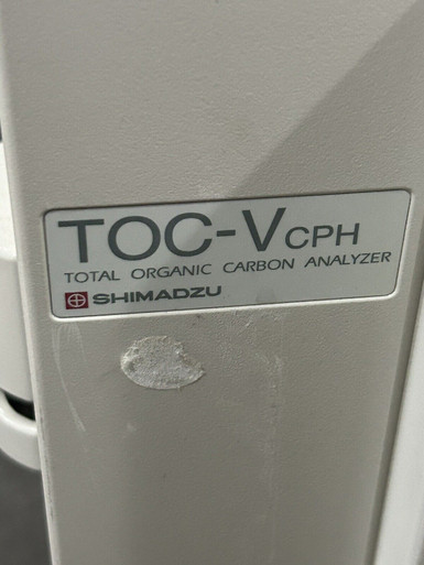 Shimadzu Toc-V Cph Total Organic Carbon Analyzer - Industrial Lynx