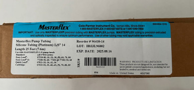 Masterflex Pump Tubing Silicone Platinum L/S 96410-14 25 Ft ...