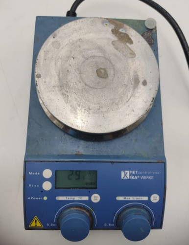 Ika Ret Basic Safety Control-Visc Cv 81 Hotplate - Industrial Lynx