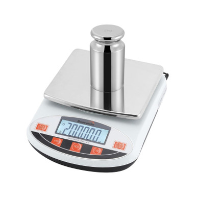 Bonvoisin 5000G Lab Scale With 2Kg Calibration Weight - Industrial Lynx