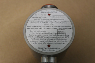 Drager Volumeter 3000 For Anesthesia Machine - Industrial Lynx