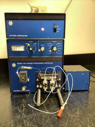 Waters Associates Model 450 Variable Wavelength Detector - Industrial Lynx