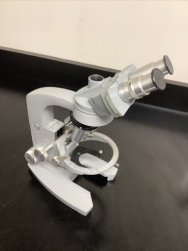 American Optical Spencer Polarizing Microscope Binocular 4 Objectives ...