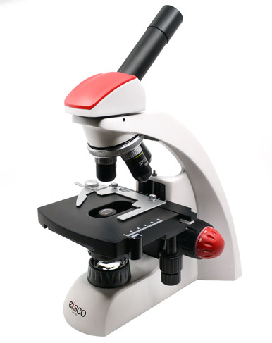 Eisco Labs Premium Advanced Monocular Microscope, 0.002Mm Graduation ...