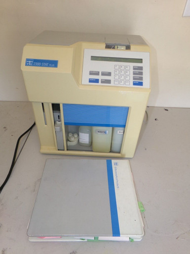 Ysi 2300 Stat Plus Glucose Lactate Analyzer Model Plus-D With Manual ...