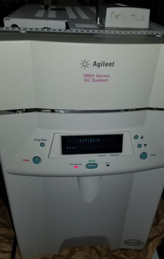 Agilent 6850 Series Gc Gas Chromatograph With Fid Detector System ...