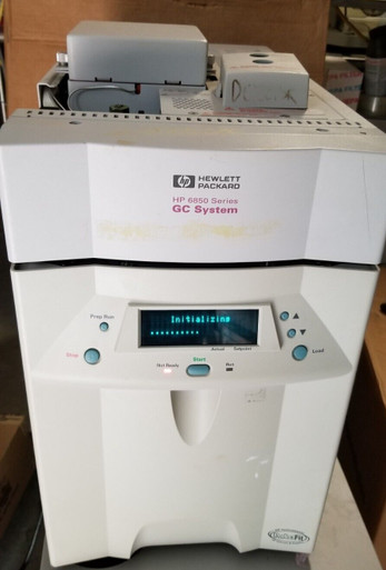 Hp Agilent 6850 Series Gc Gas Chromatograph With Fid Detector System ...
