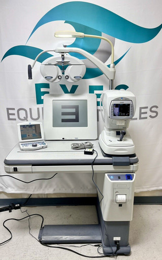 Nidek Rt-5100 Auto Phoropter/ Refractor With Sc-1600 Chart, Ark-500A ...