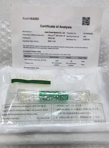 Asahi Kasei Bioprocess Planova 35Nz-001 Virus Removal Filter ...