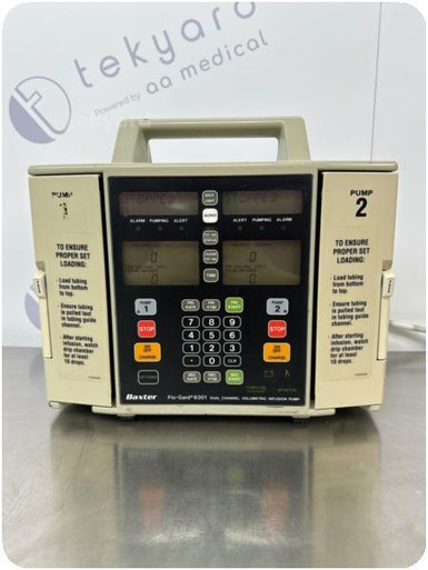 Baxter Flo-Gard 6301 Dual Channel Volumetric Infusion Pump - Industrial ...