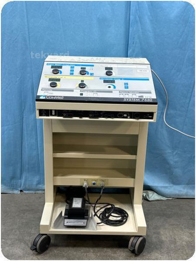Conmed System 7550 Electrosurgical Generator W/ Padel - Industrial Lynx