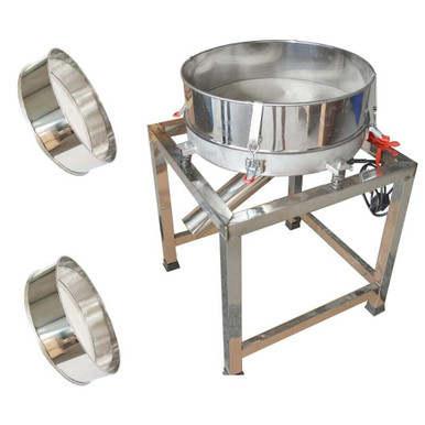 19.6'' Electric Sieve Flour Grain Shaker Industrial Shaking Machine 40/ ...