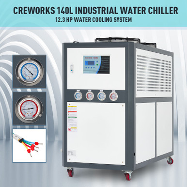 Creworks 140L 8 Ton Air-Cooled Industrial Chiller For Laser Cutter Cnc ...