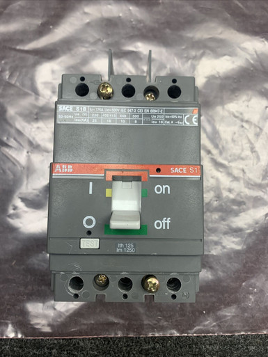 Abb Sace S1 S1B Circuit Breaker - Industrial Lynx