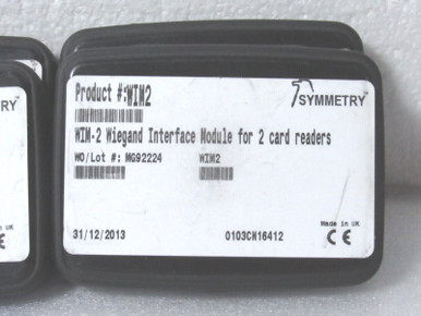 Lot Of 2 Amag Symmetry Wim2 Wiegand Reader Interface Module ...