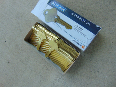 Box Of 50 Keys Everest Schlage S145 Keys Uncut - Industrial Lynx