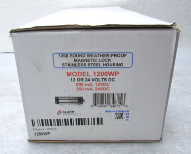 Alarm Controls 1200Wp Weather Resistant Magnetic Gate Lock Clear Ctcnc ...