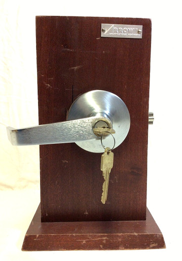 Arrow Entry Door Store Display Lock Set With Keys ~ Salesman Model D6 ...