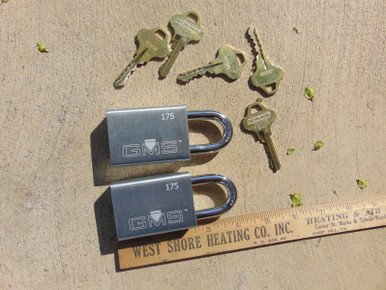 2 Gms Padlock With Schlage Prim And 5 C135 Prim Keys - Industrial Lynx