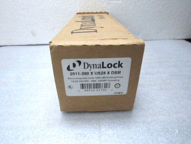 Dynalock 2011-390-Us28-Dsm 1200Lb Single Electromagnetic Lock With Dss ...