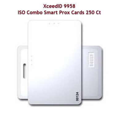 Xceedid 9958 Iso Combo Smart Prox Cards 250 Hid Compatible 4K Mifare ...